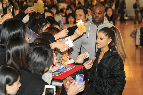 Ariana Grande Fans Editorial Stock Photo - Stock Image | Shutterstock