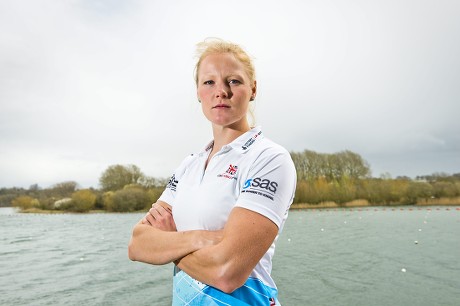 The British rowing team at their training centre in Caversham ...