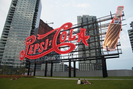 Pepsicola Sign Queens Has Been Recognised Editorial Stock Photo - Stock ...