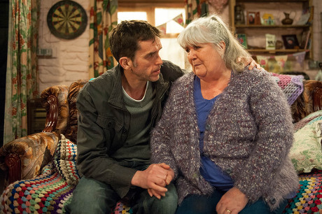 Zak Apologises Rishi Lisa Dingle Jane Editorial Stock Photo - Stock ...