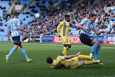 Coventry City v Millwall, Sky Bet League 1 - 16 Apr 2016 Stock Pictures ...