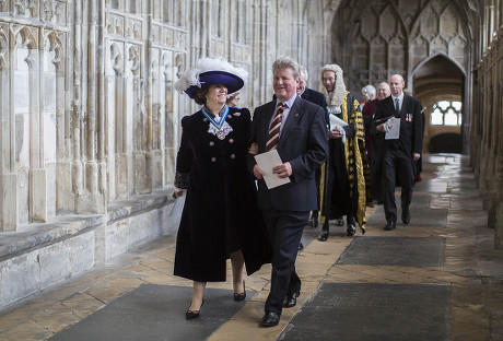 Countess Bathurst Her Husband Earl Bathurst Editorial Stock Photo ...