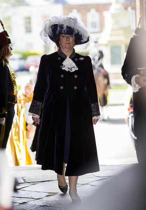Countess Bathurst Formerly Lady Sara Apsley Editorial Stock Photo ...