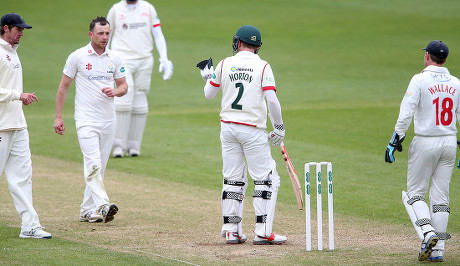 Angus Robson Leicestershire Batting Editorial Stock Photo - Stock Image ...