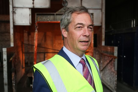 imágenes de Nigel Farage visit to Rotherham, Yorkshire, Britain - 18 ...
