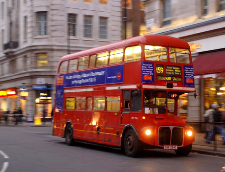 THE LAST REMAINING REGULAR ROUTEMASTER BUS ROUTE, THE 159, LONDON ...