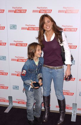 Krista Allen Son Jacob Nolan Moritt Editorial Stock Photo - Stock Image ...