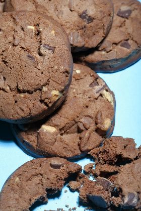 Rich Chocolate Cookies Editorial Stock Photo - Stock Image | Shutterstock