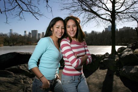 22 Year Old Identical Twin Sisters Editorial Stock Photo - Stock Image ...