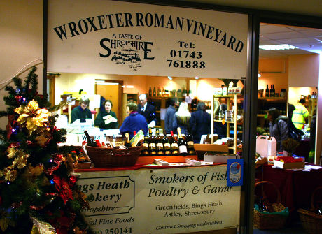 __COUNT__ THE WROXETER VINEYARD, SHREWSBURY, BRITAIN - OCT 2005 Stock ...