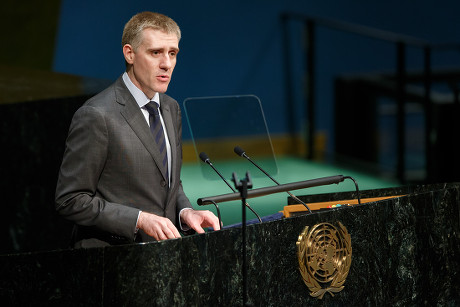Igor Luksic Montenegros Deputy Prime Minister Editorial Stock Photo ...