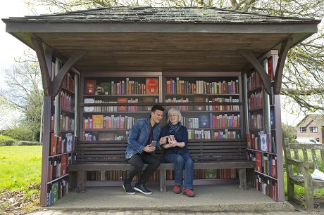 Bus Shelter Fordcombe Kent Became Home Editorial Stock Photo - Stock ...