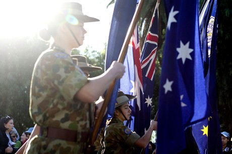 Adf Troops Holding Australian New Zealand Editorial Stock Photo - Stock ...