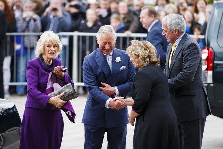 Camilla Duchess Cornwall Attends Shakespeare Live Editorial Stock Photo ...