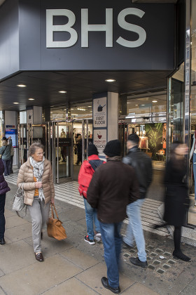 Bhs Flagship Store On Oxford Street Editorial Stock Photo - Stock Image ...