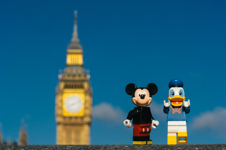Mickey Mouse Donald Duck Big Ben Editorial Stock Photo - Stock Image ...