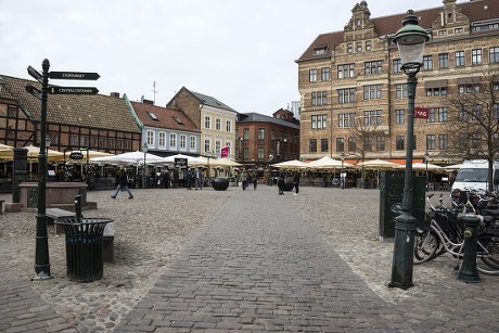 Lilla Torget Picturesque Medieval Square Malmo Editorial Stock Photo ...