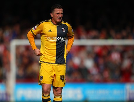 Sam Saunders Brentford Celebrates Scoring His Editorial Stock Photo ...