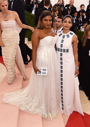 Mindy Kaling Freida Pinto Editorial Stock Photo - Stock Image ...