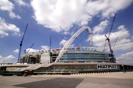 Wembley Multiplex Stadium Under Construction Jun Editorial Stock Photo ...