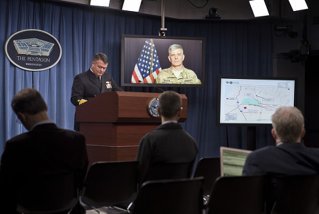 Us Army Col Steven Warren Spokesman Editorial Stock Photo - Stock Image ...