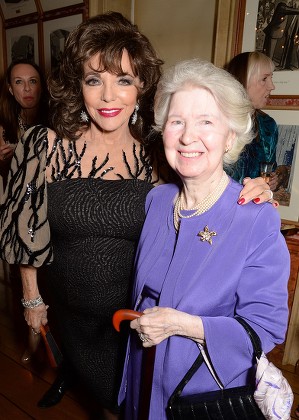 Dame Joan Collins Lady Grade Editorial Stock Photo - Stock Image ...
