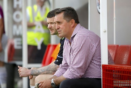 Barnet Fc Manager Martin Allen During Editorial Stock Photo - Stock ...
