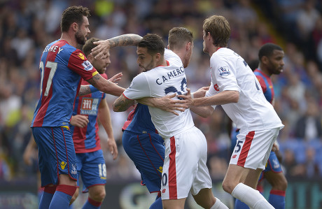 Connor Wickham Crystal Palace Geoff Cameron Editorial Stock Photo ...