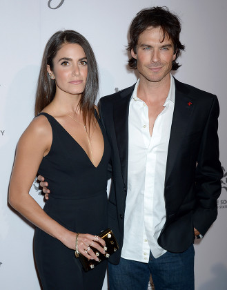 Nikki Reed Husband Ian Somerhalder Editorial Stock Photo - Stock Image ...