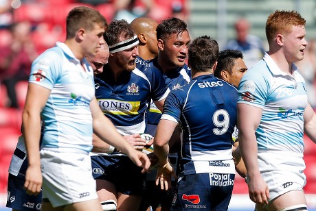 Bristol Rugby Flanker Nick Koster Celebrates Editorial Stock Photo ...