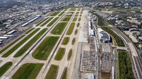 Aerial View San Jose International Airport Editorial Stock Photo
