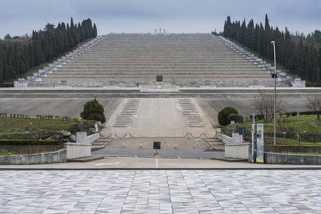 Largest Military Cemetery Italy Sacrario Di Editorial Stock Photo ...