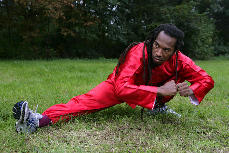 Poet Benjamin Zephaniah Practising Kung Fu Editorial Stock Photo ...