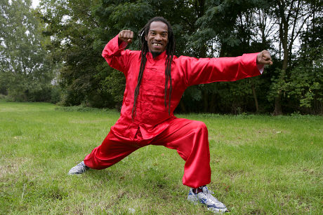 Poet Benjamin Zephaniah Practising Kung Fu Editorial Stock Photo ...