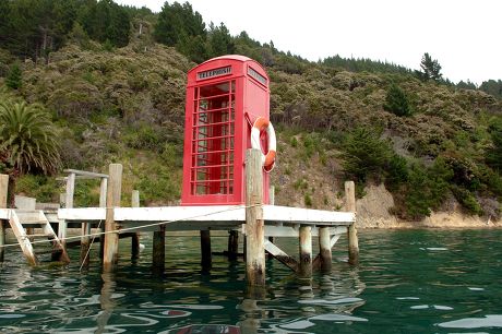 Lazy Fish Retreat Where Phone Box Editorial Stock Photo - Stock Image ...