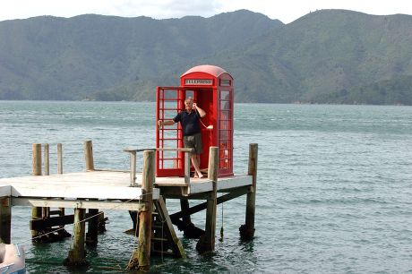 Lazy Fish Retreat Where Phone Box Editorial Stock Photo - Stock Image ...