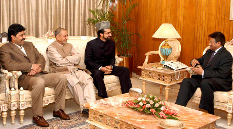 President General Pervez Musharraf Wife Sehba Editorial Stock Photo ...