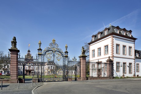 Schloss Philippsruhe Castle 1725 Today Historical Editorial Stock Photo ...