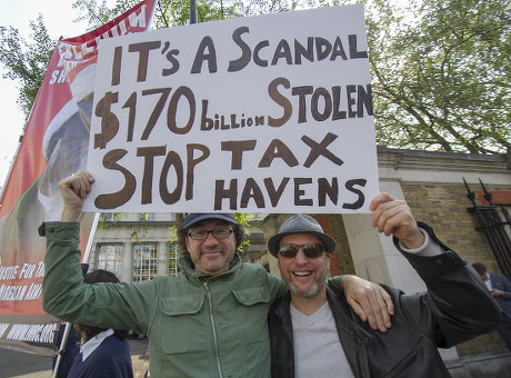 Protesters World Leaders Gather Anti Corruption Editorial Stock Photo ...