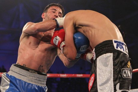 Lee Haskins Vs Ivan Morales During Editorial Stock Photo - Stock Image ...