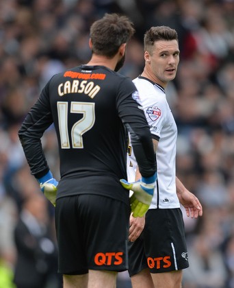 Jason Shackell Looks Back Derby County Editorial Stock Photo - Stock ...