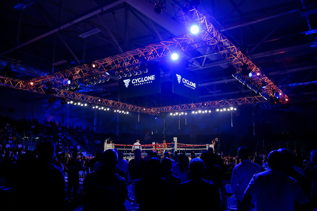 General View Cyclone Promotions Boxing Ring Editorial Stock Photo ...