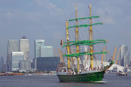 German Tall Ship Alexander Von Humboldt Editorial Stock Photo - Stock ...