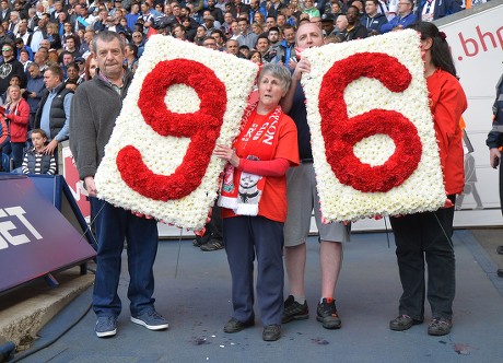 Memorial Wreath Placed Down 96 Who Editorial Stock Photo - Stock Image ...