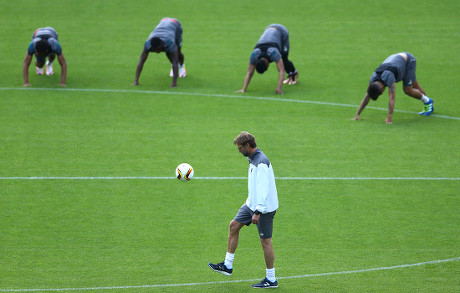 Liverpool Football Club Training, Basel, Switzerland - 17 May 2016 ...