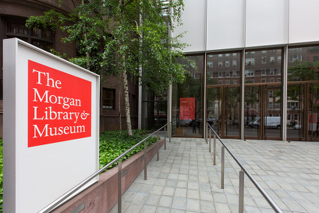 Entrance Morgan Library Museum New York Editorial Stock Photo - Stock ...