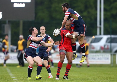 Luke Arscott Fullback Bristol Rugby Tackled Editorial Stock Photo ...