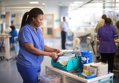 Nhs Staff Work Editorial Stock Photo - Stock Image | Shutterstock
