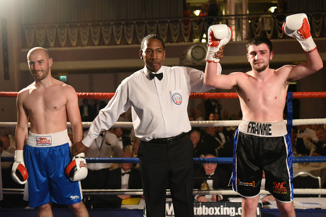 Boxing from the Park Lane Hotel Mayfair, Mickey Helliet Show, London, Britain - 26 May 2016 ...