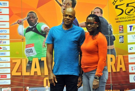 Parents Usain Bolt Jamaica Wellesley Jennifer Editorial Stock Photo ...